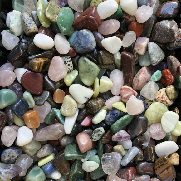 Tree Of Life Gems | Office | 5g Tumbled Natural Assorted Mix Small ...